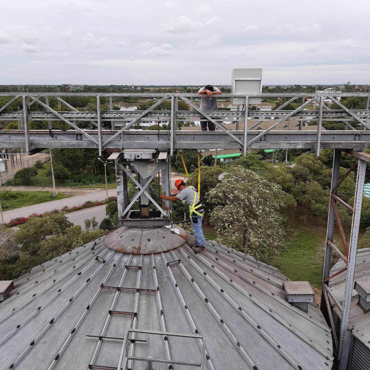 KASS ENGINEERING CO., LTD. ระบบตรวจสอบอุณหภูมิ และความชื้น สำหรับการเก็บรักษาเมล็ดพืช/วัตถุดิบใน ...